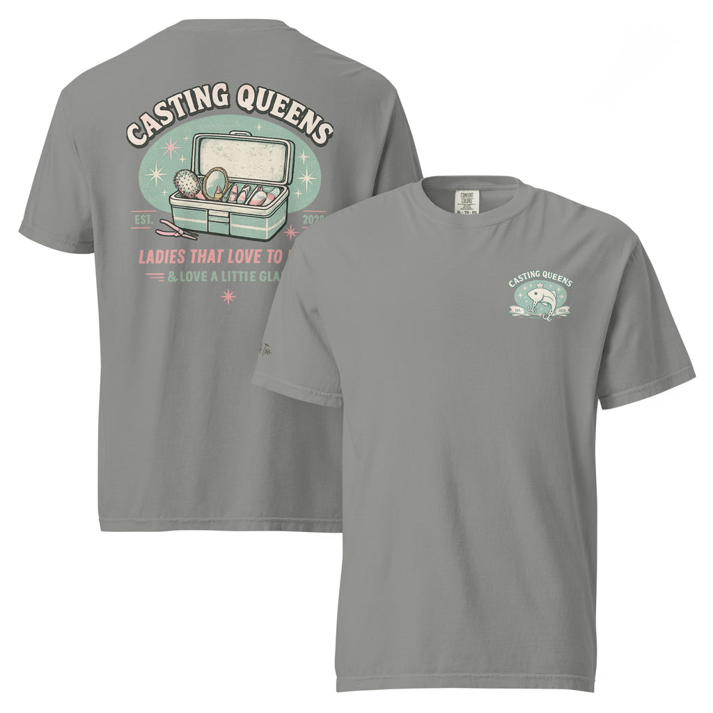 Ladies That Love to Fish & Love a Little Glam Tee | Casting Queens ...